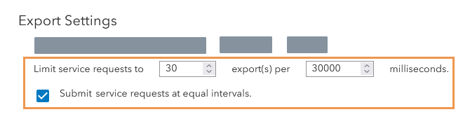 Configure export settings—ArcGIS Production Mapping server extension | Documentation for ArcGIS ...
